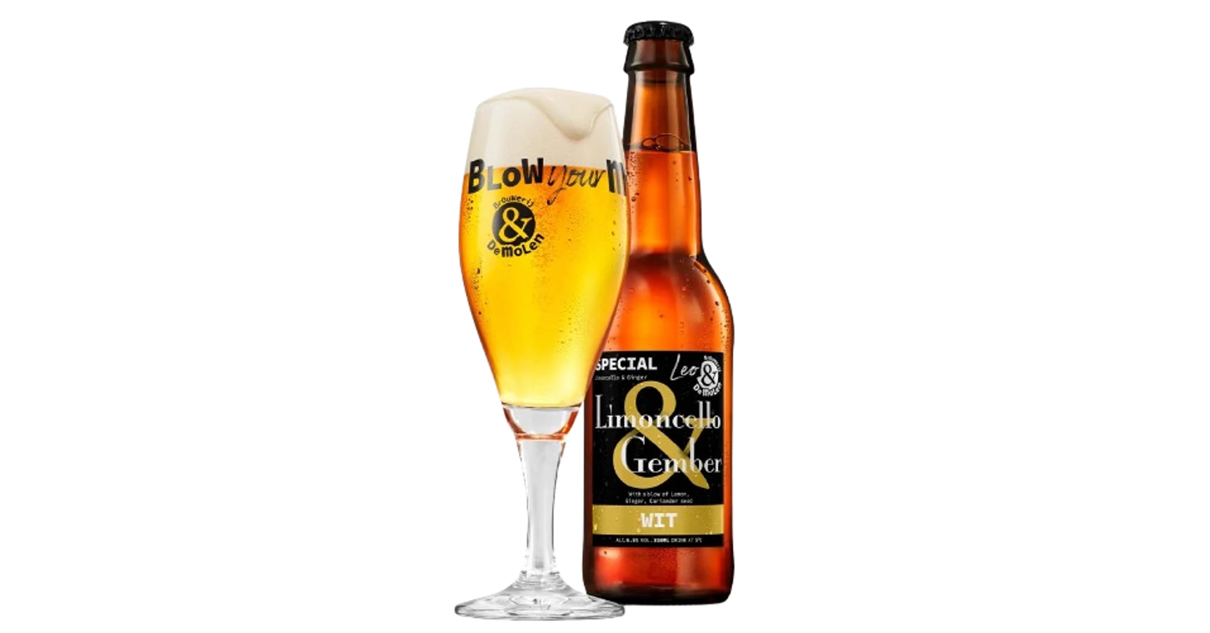 De Molen Limoncello & Gember Fruit Beer üveg 6,5% 330ml DRS - Kraft sörök
