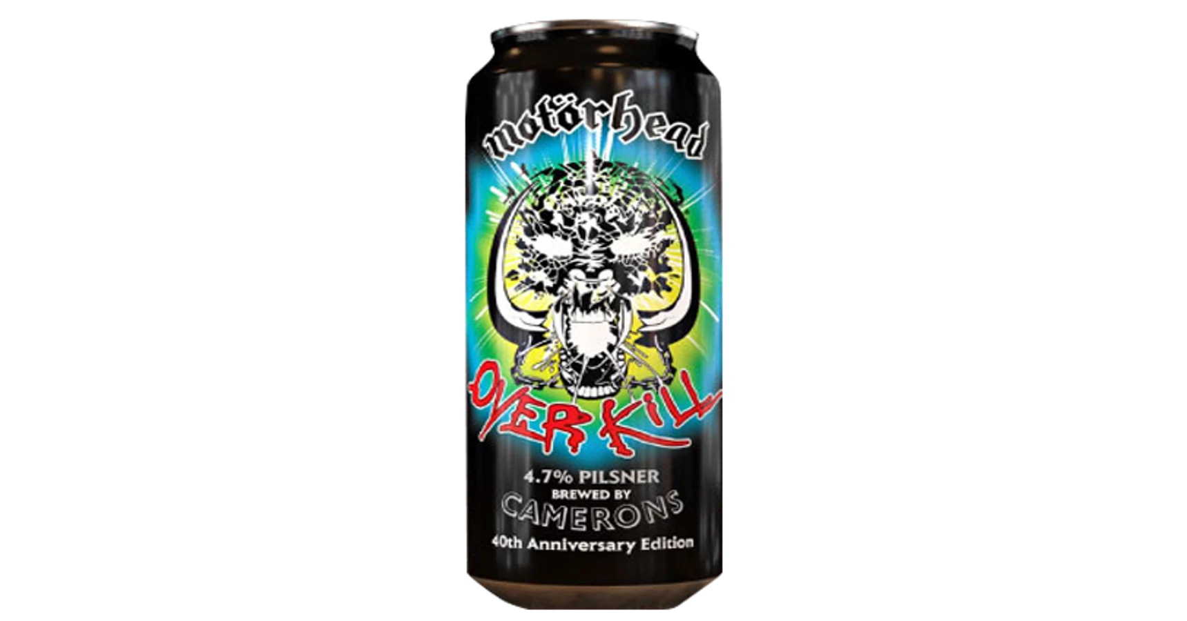 Motörhead Overkill 40th Anniversary Edition Beer 4,7% 440ml • Drink Station