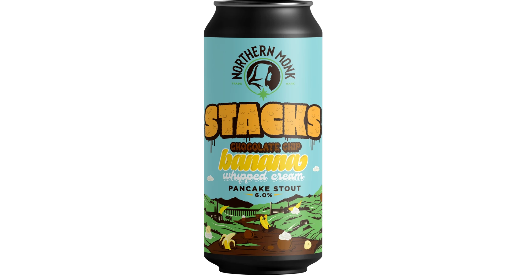 Northern Monk Stacks Pancake Stout 6% 440ml DRS - Kraft sörök
