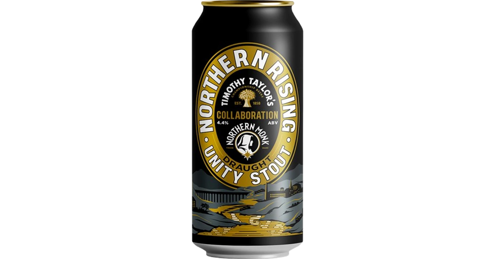 Northern Monk x Timothy Taylor Northern Rising Stout 4,4% 440ml DRS ...