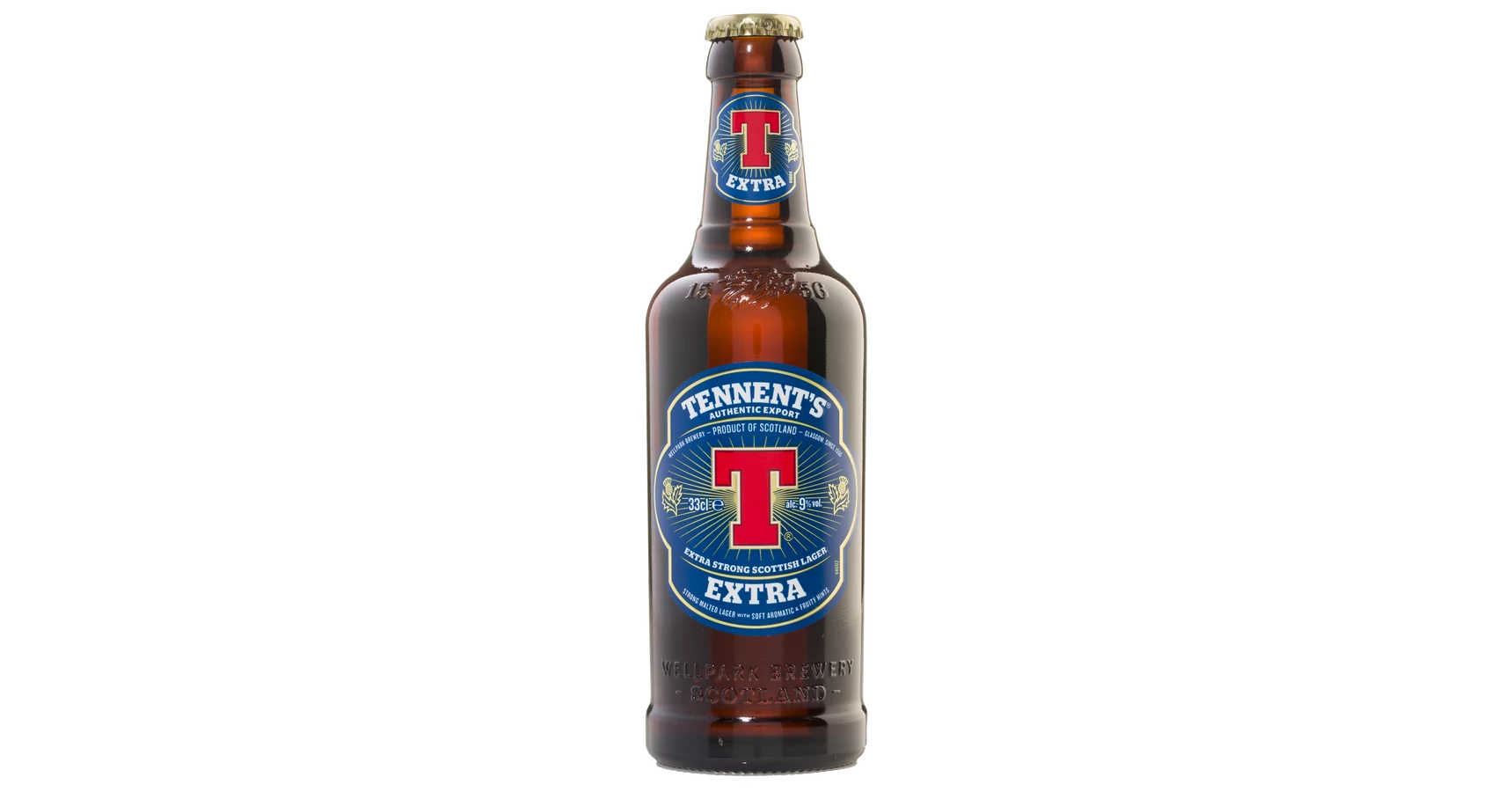 Tennents Extra Strong Lager 9% 330ml DRS - Kraft sörök