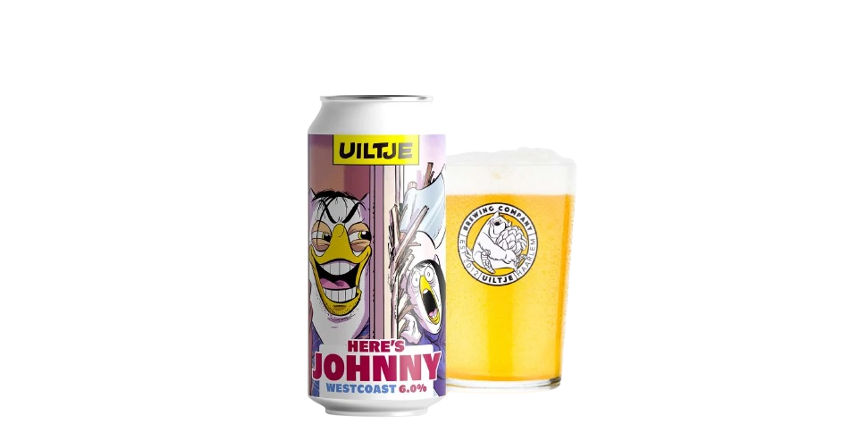 Uiltje Brewing Company Here's Johnny! IPA 6% 440ml DRS - Kraft sörök