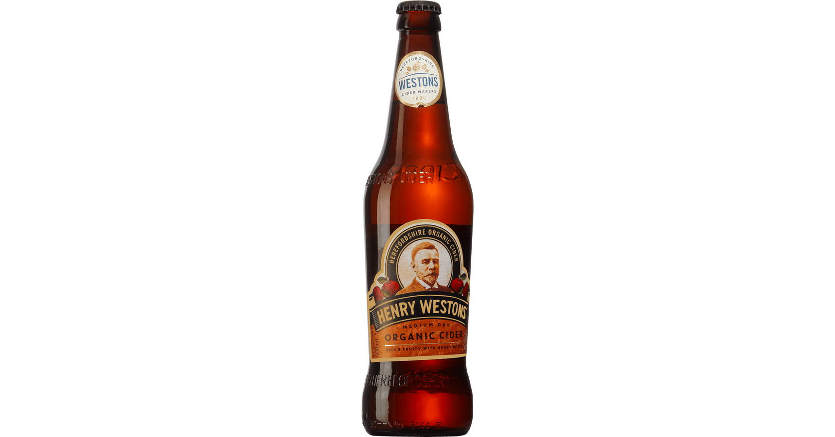 Henry Westons Organic Cider bio 6% 500ml • Drink Station • Hard ciderek