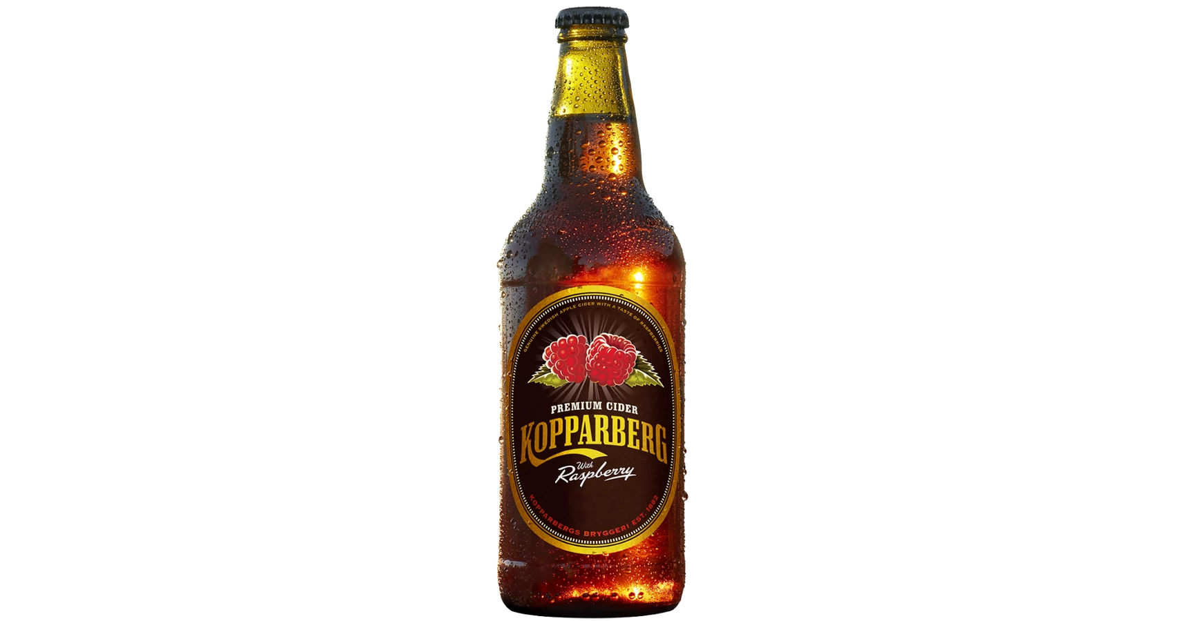Kopparberg Cider Raspberry 3,4% 500ml DRS - Hard ciderek