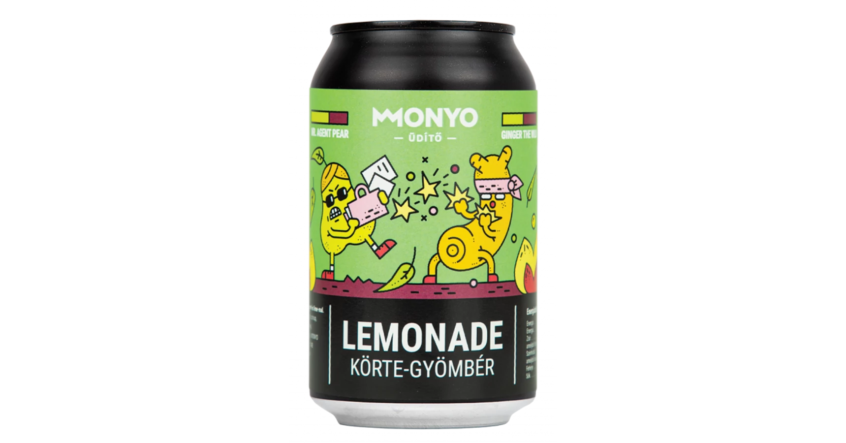 MONYO Brewing Körte - Gyömbér Lemonade üdítő 330ml • Drink Station