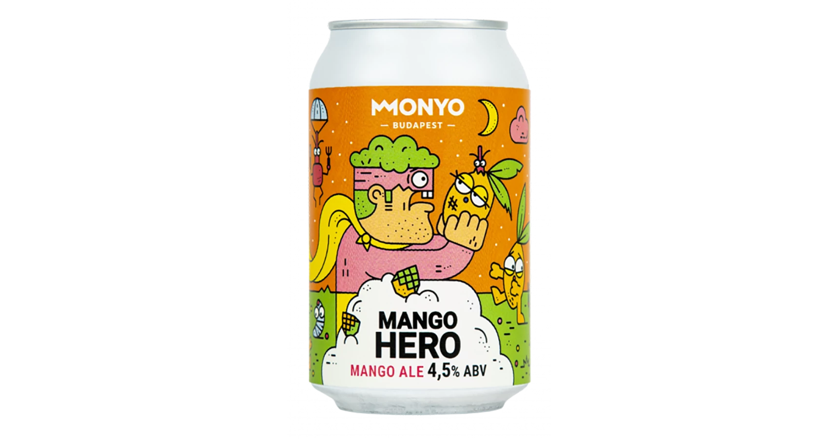 MONYO Brewing Mango Hero 4,5% 330ml • Drink Station • Craft sör